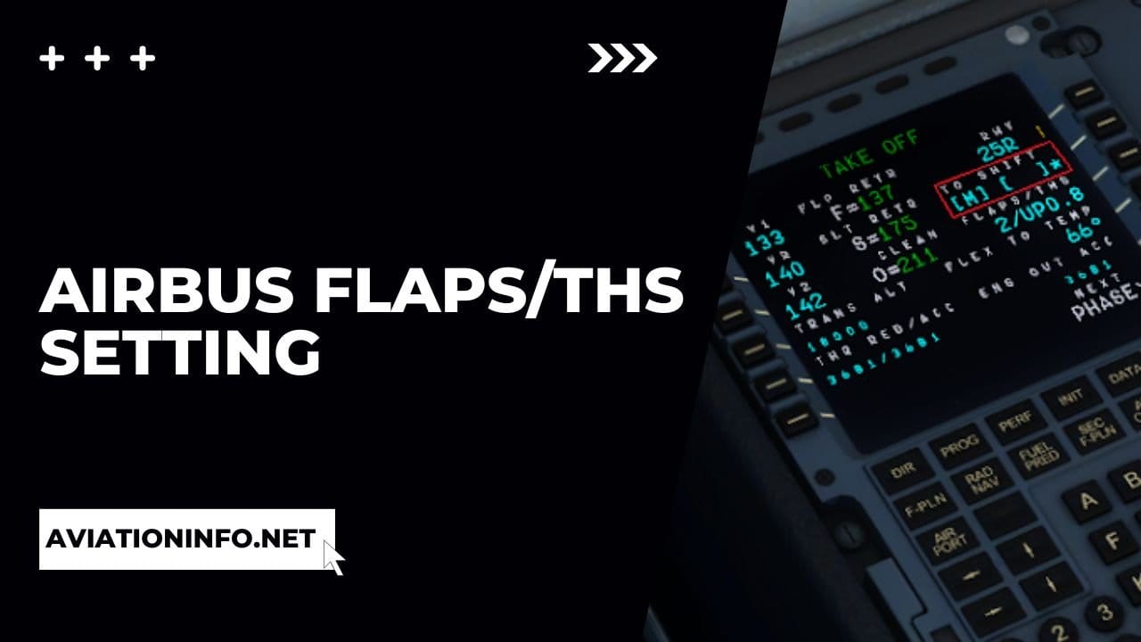 Airbus Flaps/THS Setting - Aviation Info 2023